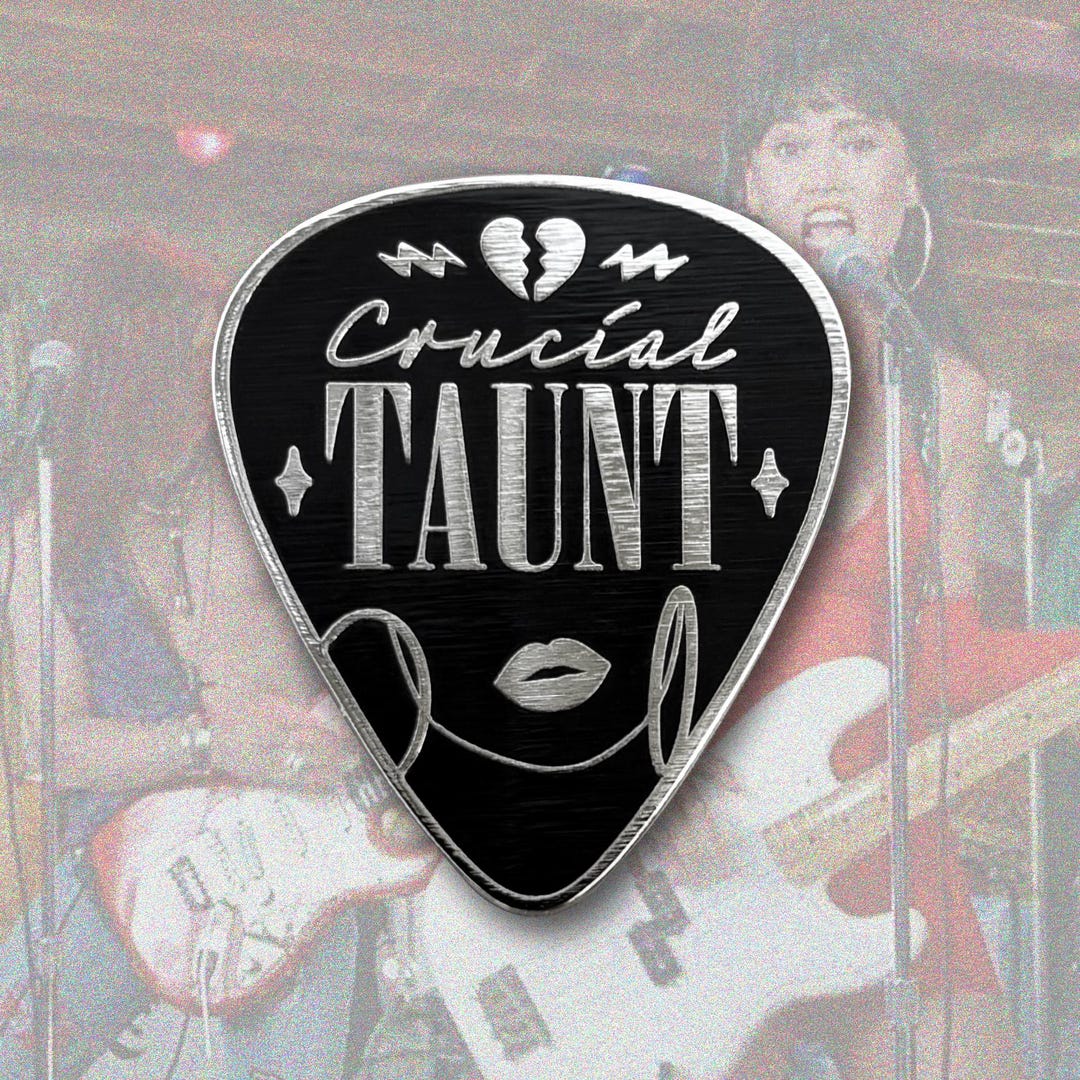 Crucial Taunt Hard Enamel Pin - Wayne's World - 90s Movie - Schwing ...