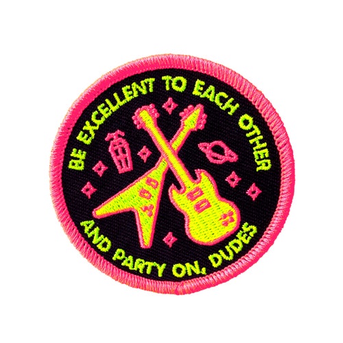 Be Excellent to Each Other Patch Made in USA 4 X - Etsy
