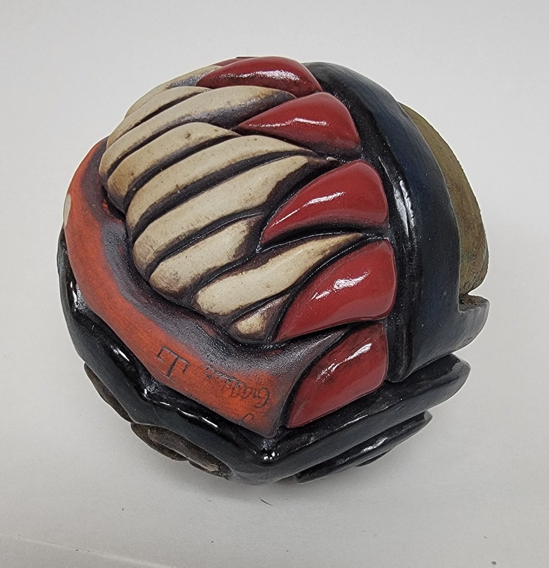 Clay Sphere, Clay Orb, Decorative Sphere, Decorative Orb, Ceramic ...