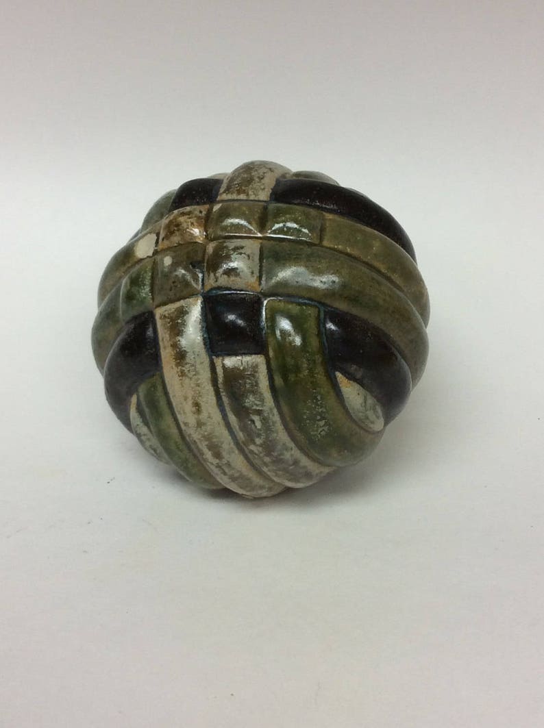 Carved Ceramic Sphere Ceramic Sphere Ceramic Orb Clay - Etsy