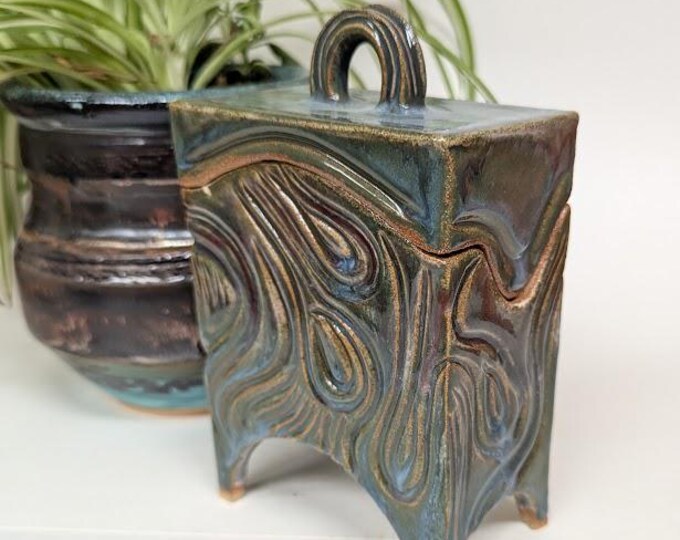 Ceramic Box, Handmade Ceramic Box, Lidded Box, Clay Box, Box, Handmade ...