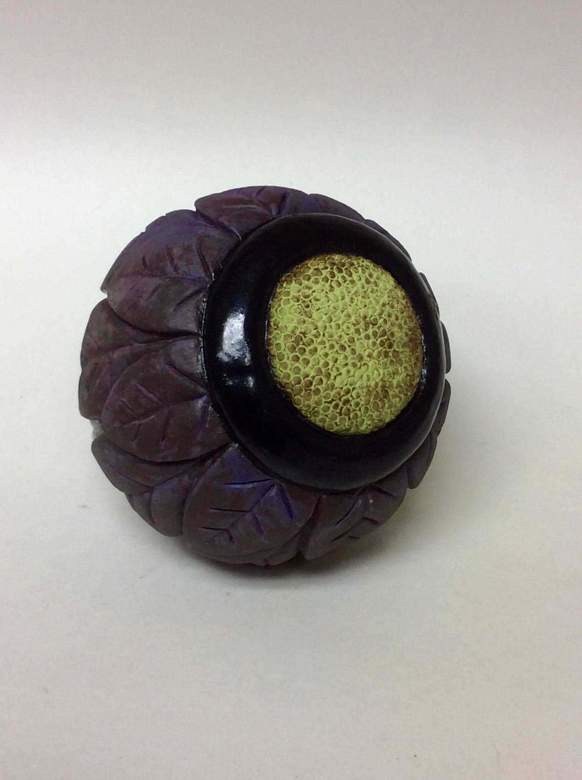 Carved Ceramic Sphere Ceramic Sphere Ceramic Orb Clay - Etsy