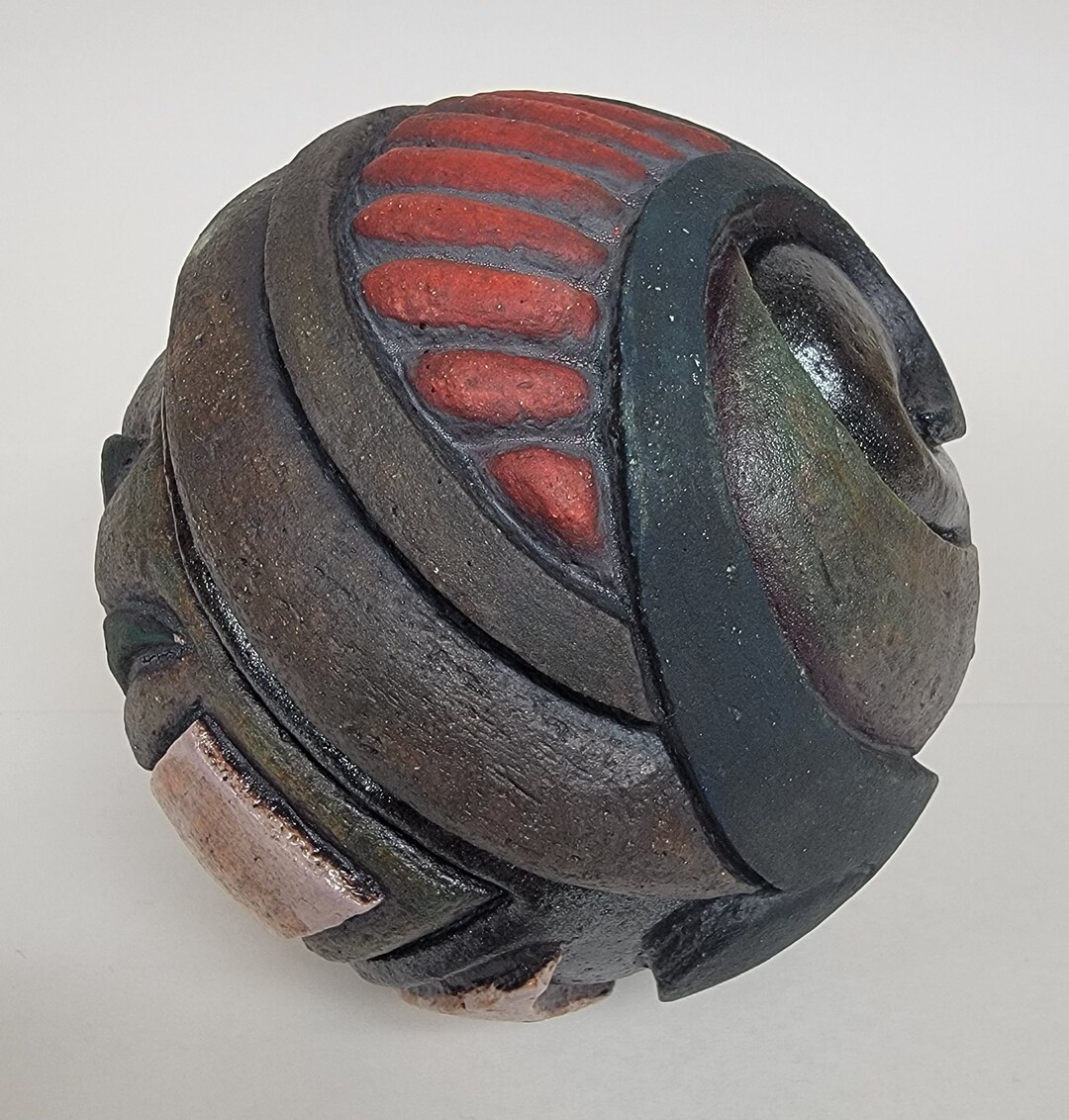 Clay Sphere, Clay Orb, Decorative Sphere, Decorative Orb, Ceramic ...