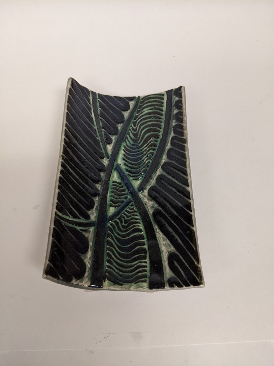 Ceramic Plate, Small Plate, Sgraffito Plate, Sgraffito, Sushi Plate ...