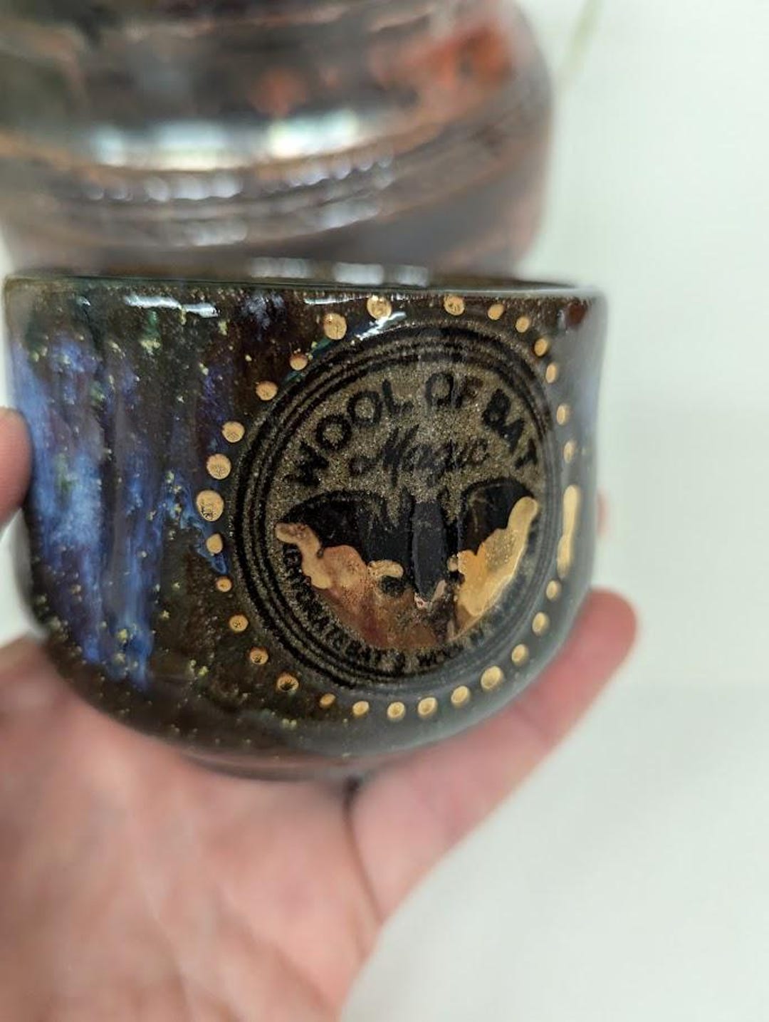 Wool of Bat Magic Tea Cup, Ceramic Tea Cup, Tea Cup, Handmade Tea Cup ...