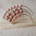 4 Ring-personalized Rainbow Abacus, Nursery Decor Bohemian, Abacus ...