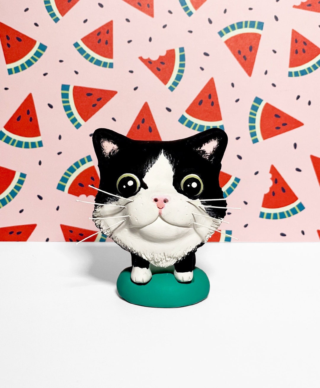 Custom Cat Piece, Handmade Sculpture, Cat Sculpture, Handmade Cat ...