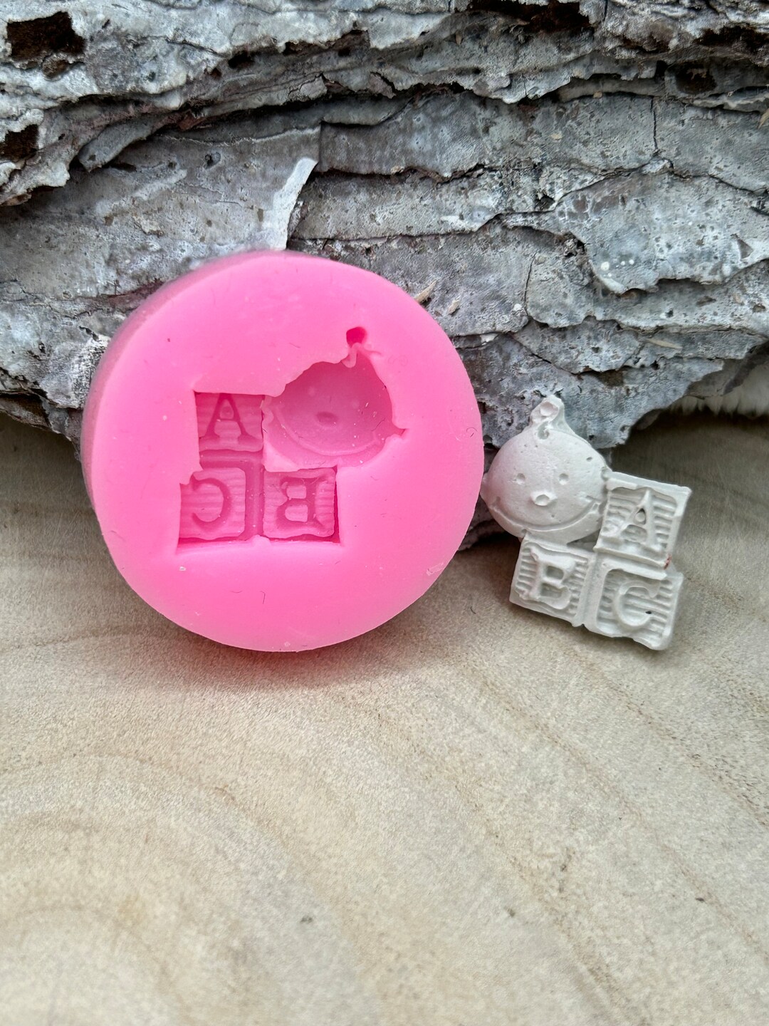 Silicone Mold Baby ABC - Etsy
