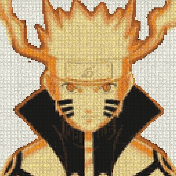 Naruto Cross Stitch - Etsy