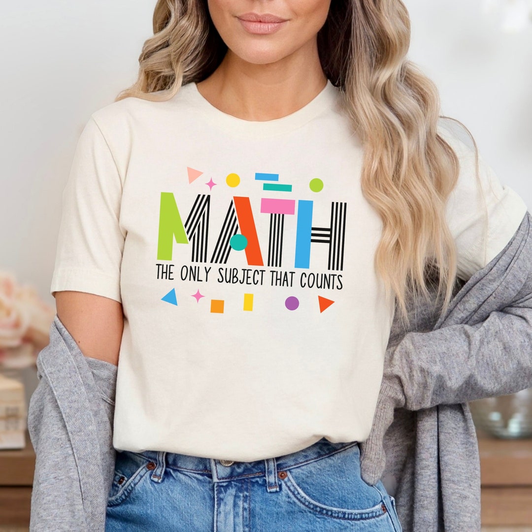 Math Teacher Shirt Personalized Custom Back to School 2024 Math Teacher ...