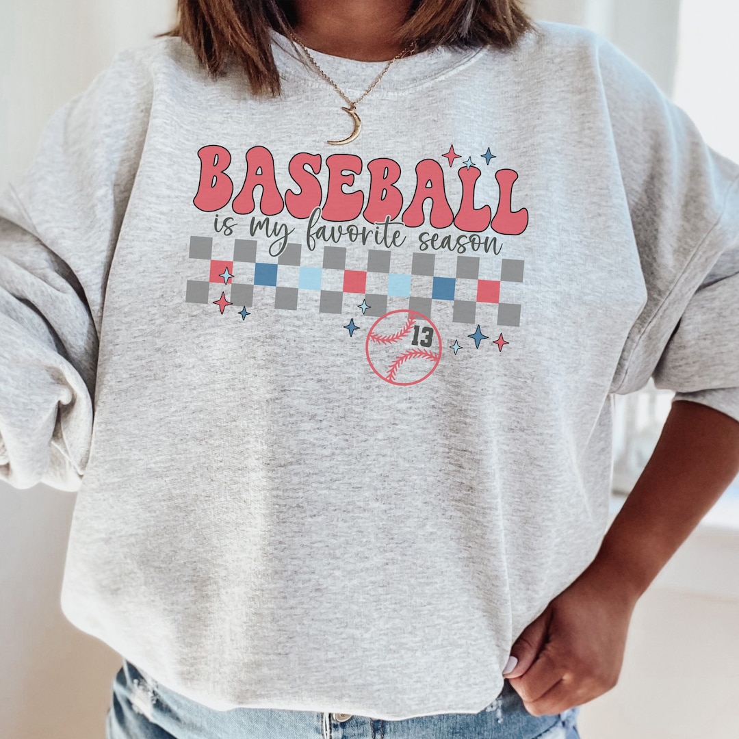 Personalized Baseball Mom Sweatshirt, Custom Baseball Sweatshirt for ...