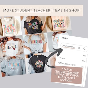 Future Teacher Sweatshirt, Student Teacher Hoodie, Teacher in Progress ...