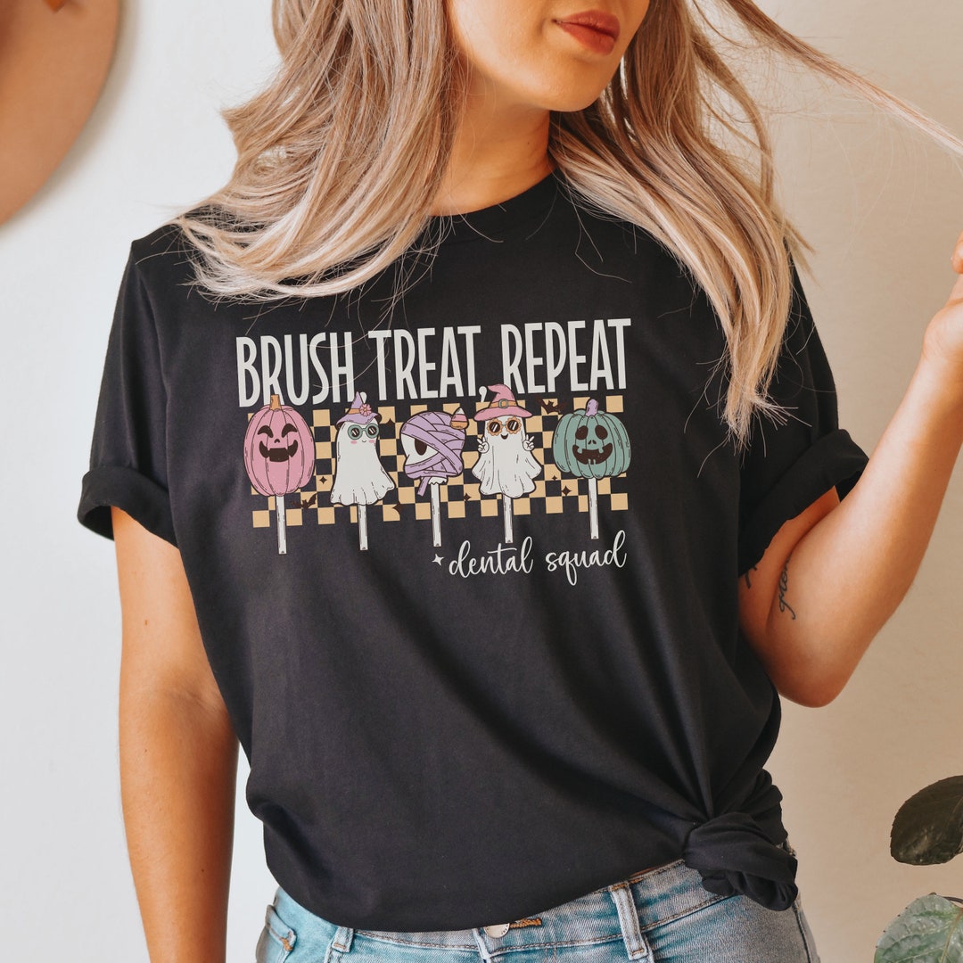 Halloween Dental Shirt, Dental Team Shirts, Dental Office Gifts, Dental ...