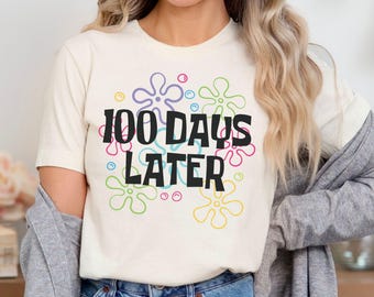 One Hundred Days Later 100 Days of School Png, 100 Days Later 100 Days ...