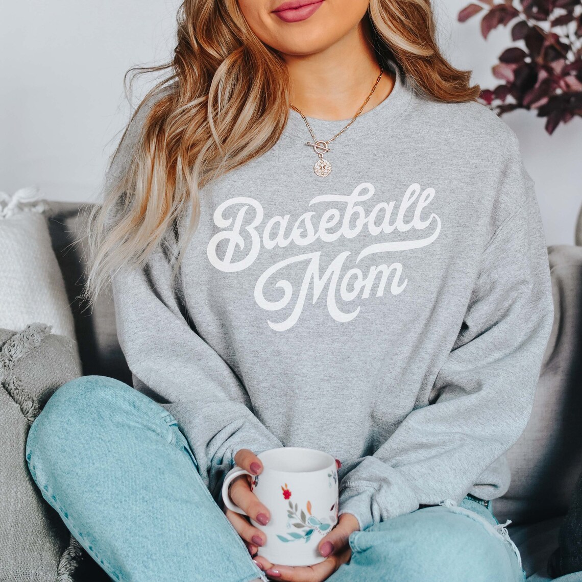 Custom Baseball Mom Sweatshirt Baseball Mama Sweatshirt - Etsy