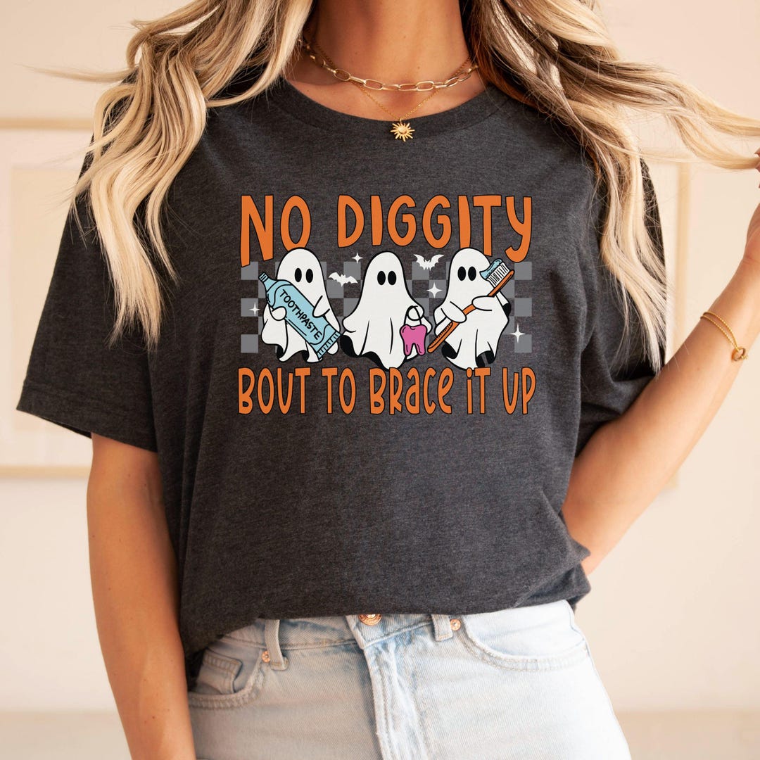 Halloween Orthodontic Shirt Spooky Ortho Crew Orthodontic Assistant ...