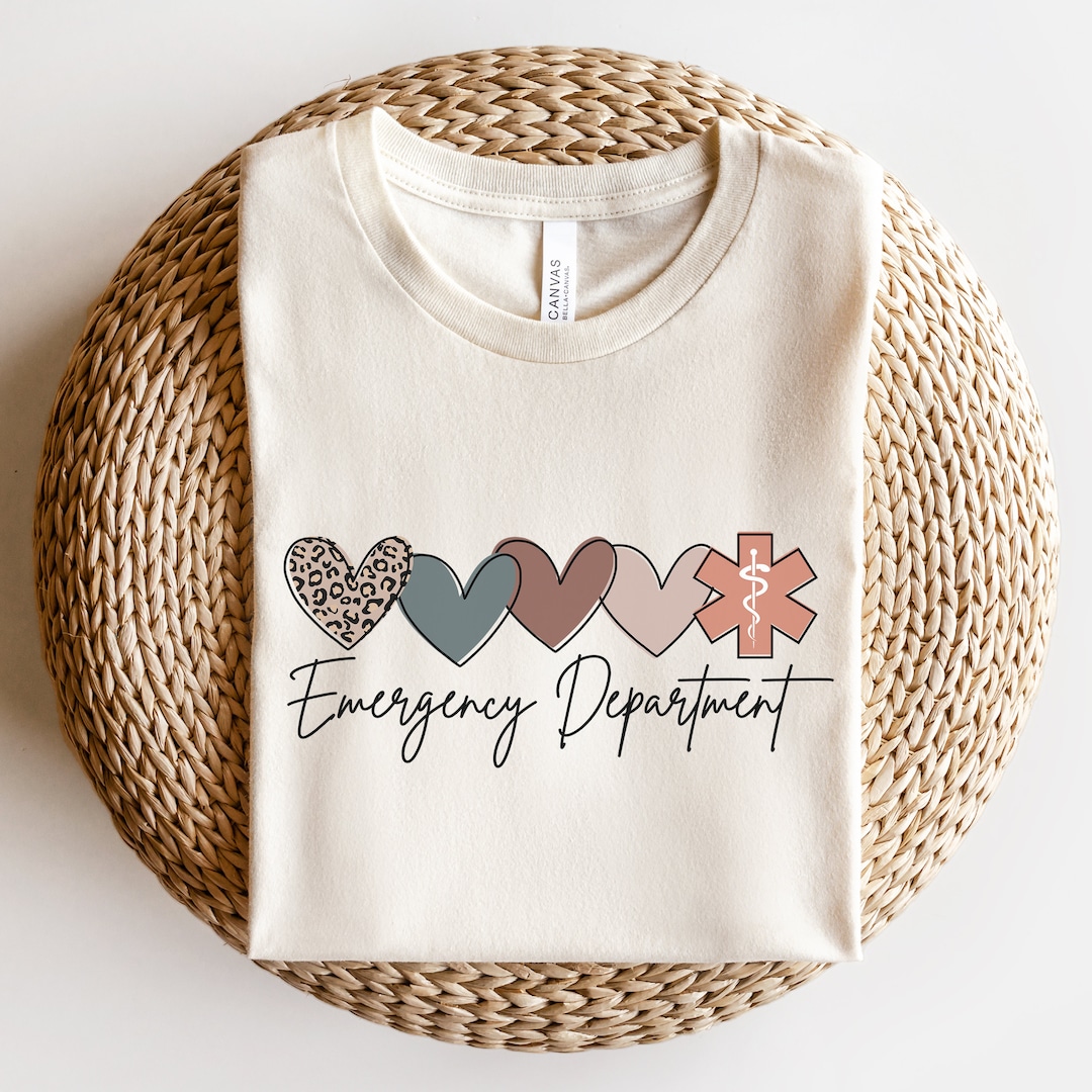Emergency Department Shirt, Emergency Nurse Shirt, ER Nurse T Shirt ...