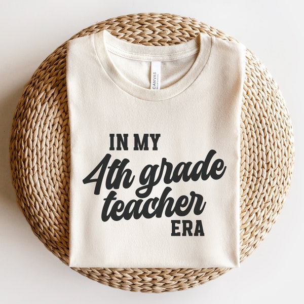 4th Grade Era Shirt - Etsy