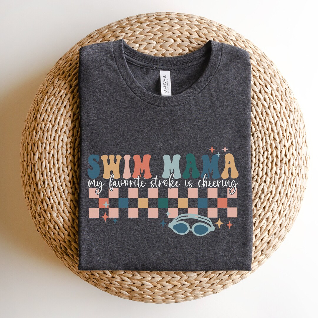 Swim Mom Shirt Swimmer Mom Swim Mom Tshirt Swimmer Coach - Etsy