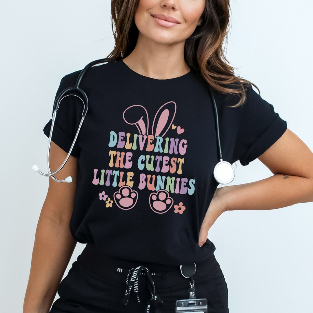 Easter Nurse Shirt, Easter Labor and Delivery Nurse Shirts, Labor and ...