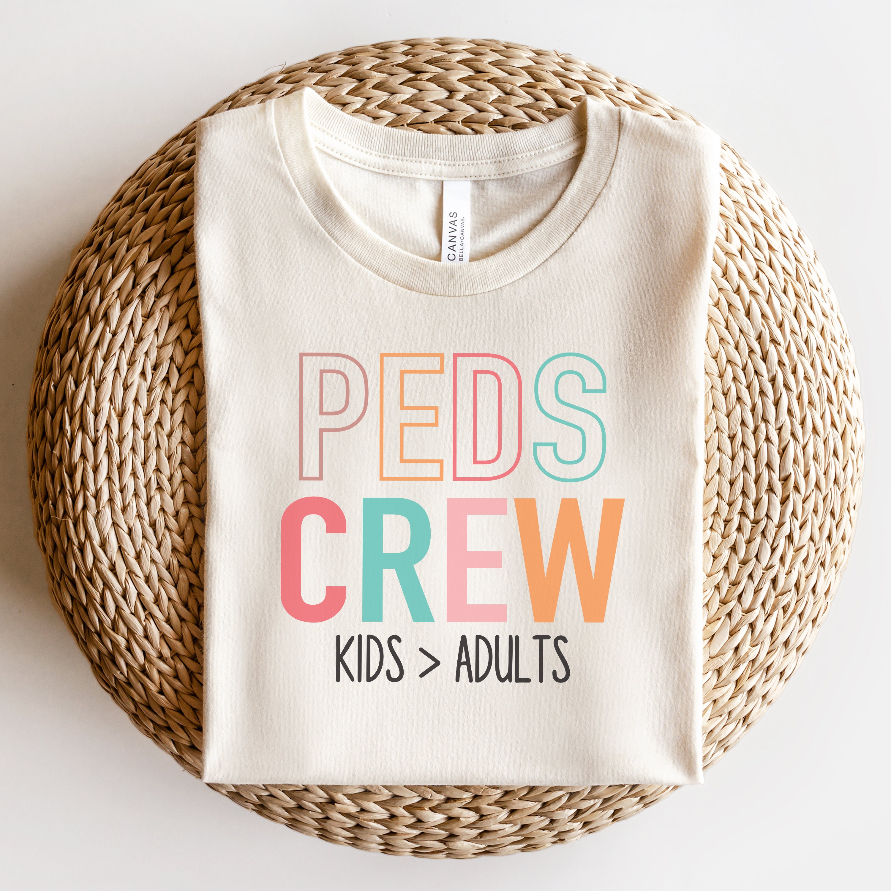 Peds Crew Pediatric Nurse Gift Peds Nurse Shirt Peds Rn - Etsy