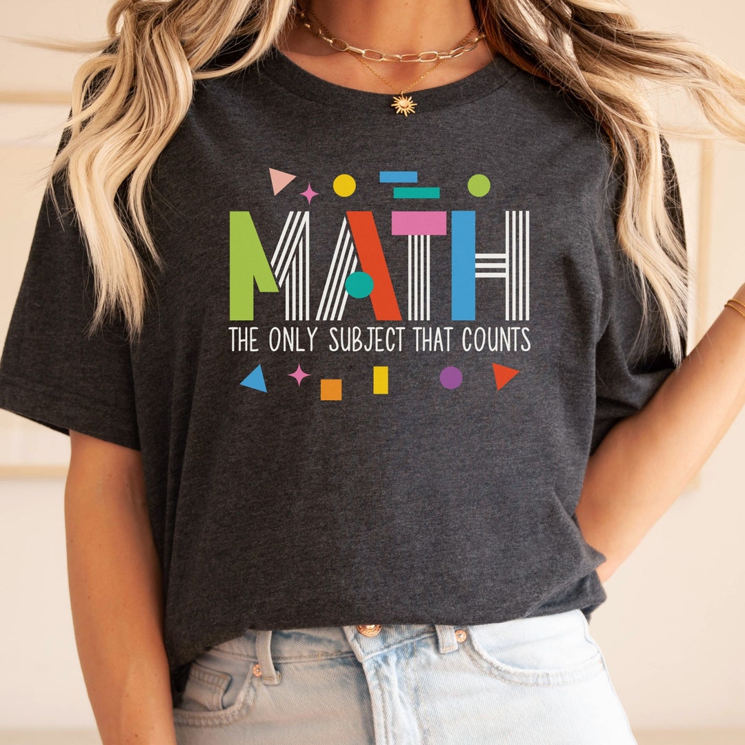 Math Teacher Shirt Personalized Custom Back to School 2024 Math Teacher ...
