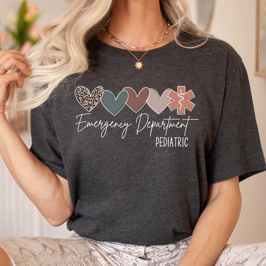 Pediatric Emergency Department Shirt, Emergency Nurse Shirt, ER Nurse T ...