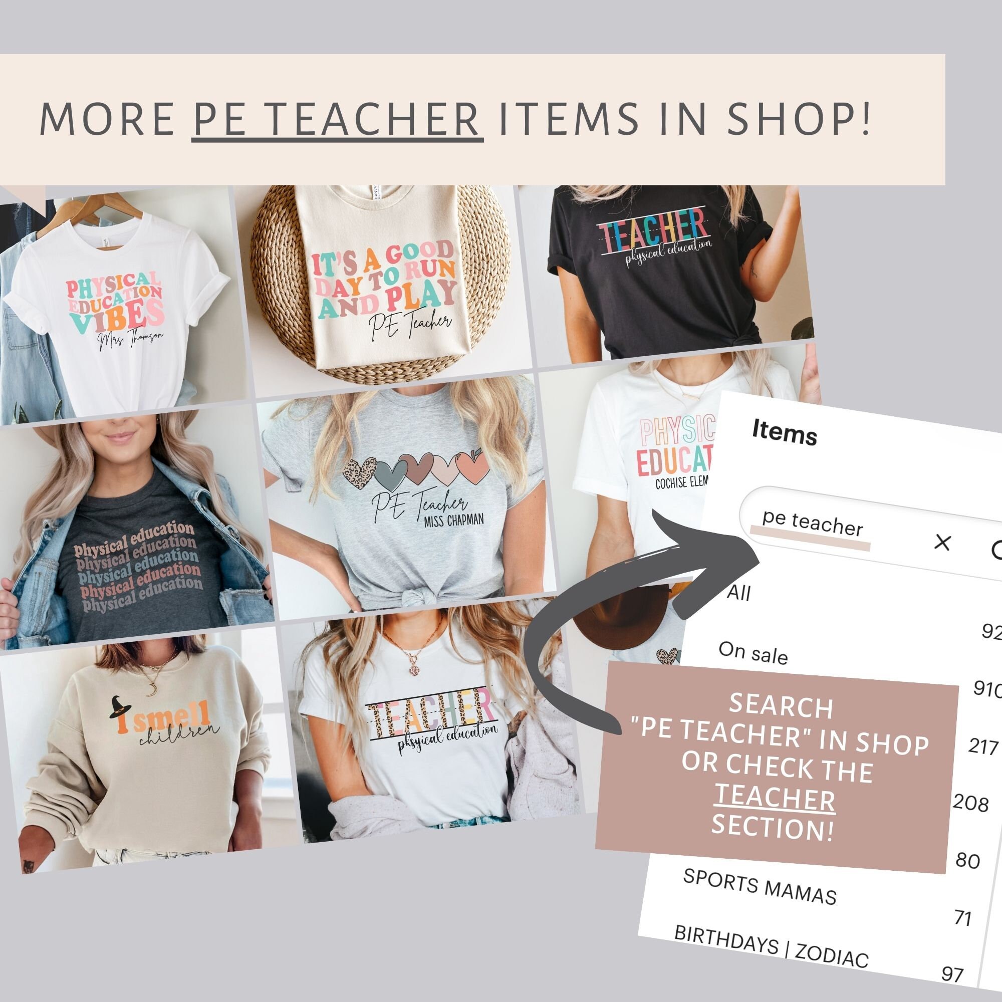 PE Teacher Shirt Physical Education Teacher Shirts PE - Etsy