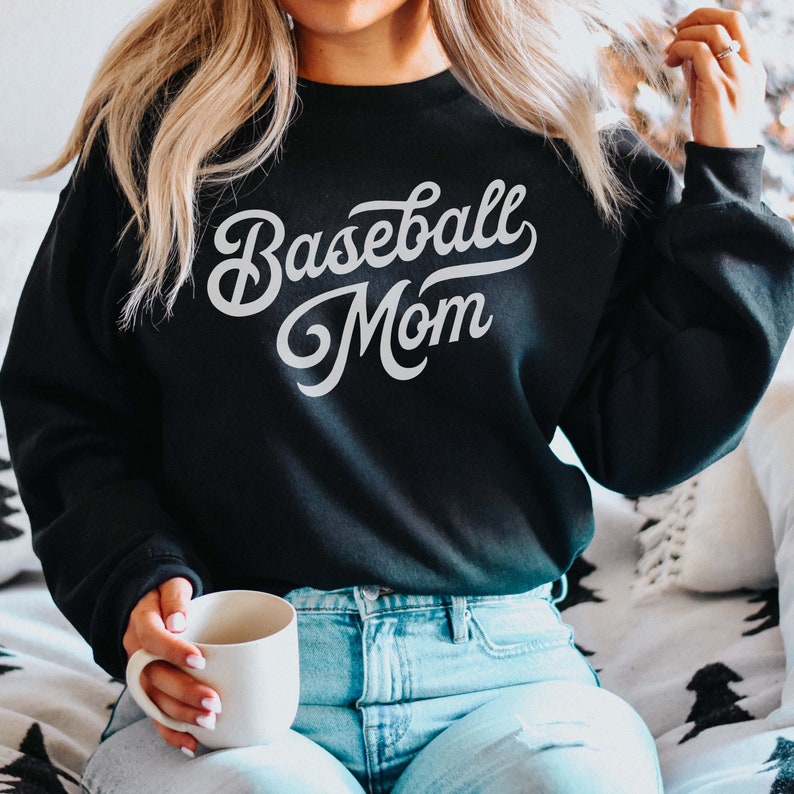 Custom Baseball Mom Sweatshirt Baseball Mama Sweatshirt - Etsy