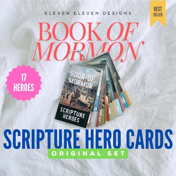 Book of Mormon Hero Cards - Etsy