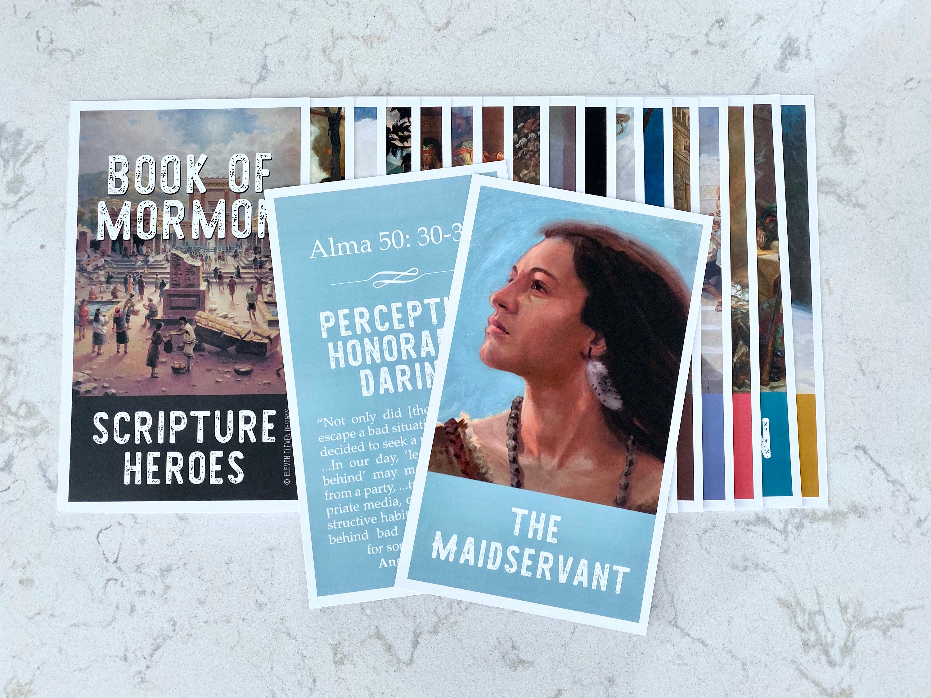 POSTER SIZE: Book of Mormon Scripture Hero Posters LDS Come Follow Me ...