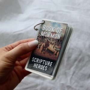 Book of Mormon Scripture Hero Cards: LDS Study & Reference - Etsy