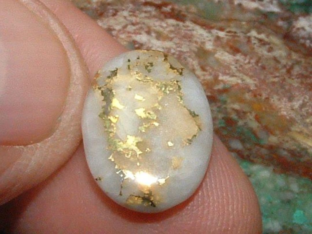 QUEENSLAND GOLD QUARTZ Cabochon 7.2 Carats Natural Gemstone Jewelry - Etsy
