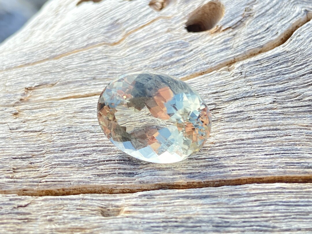 Large Clear Beryl - Oval, 8 Carats - Cut & Faceted - - Etsy