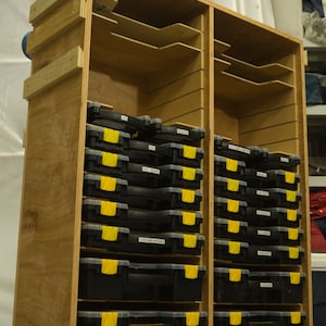 Sortimo Storage DIY Plans - for Harbor Freight Organizers - Etsy