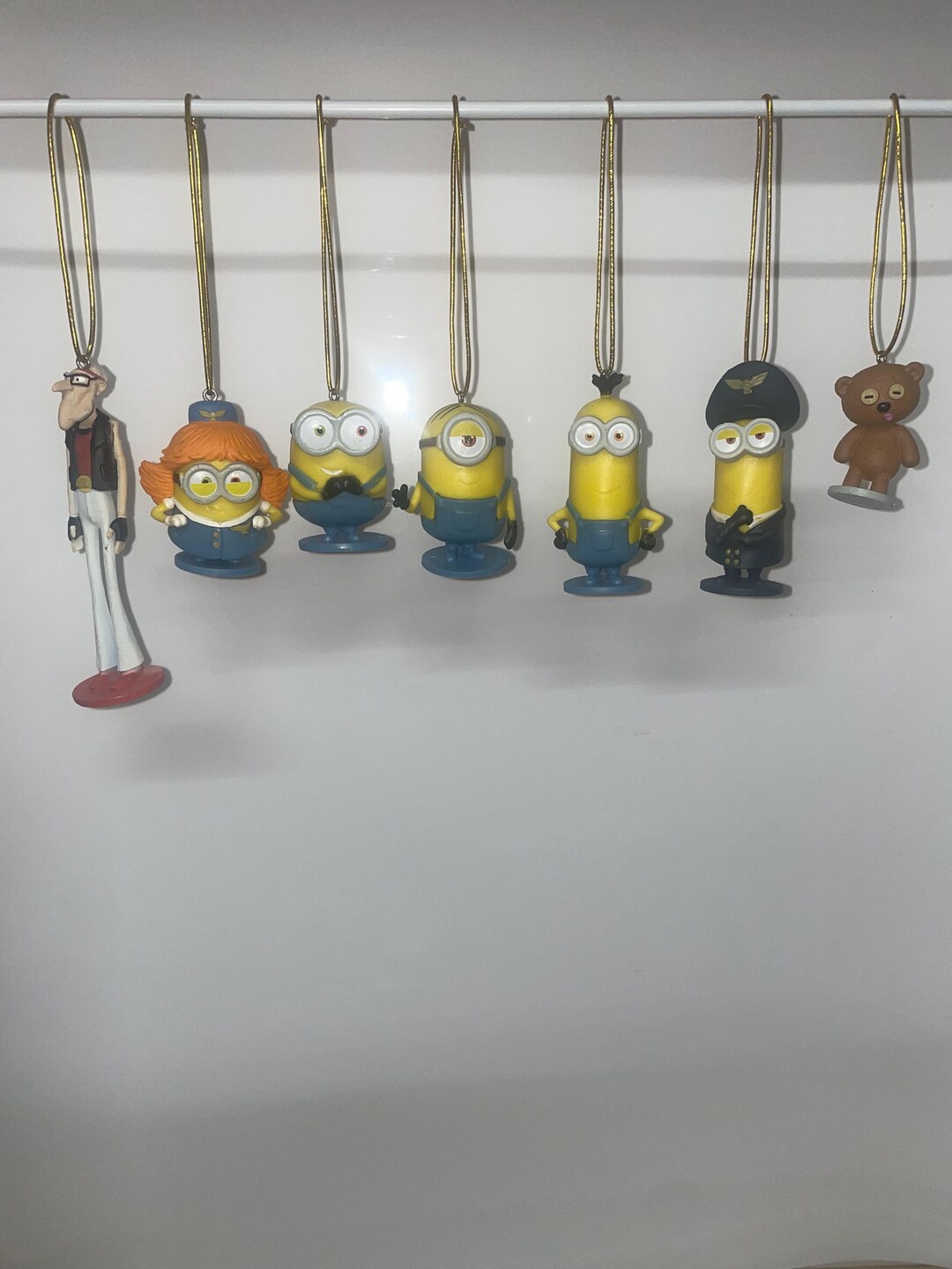 Minions the Rise of Gru Set of 7 Childrens Characters Christmas Tree ...