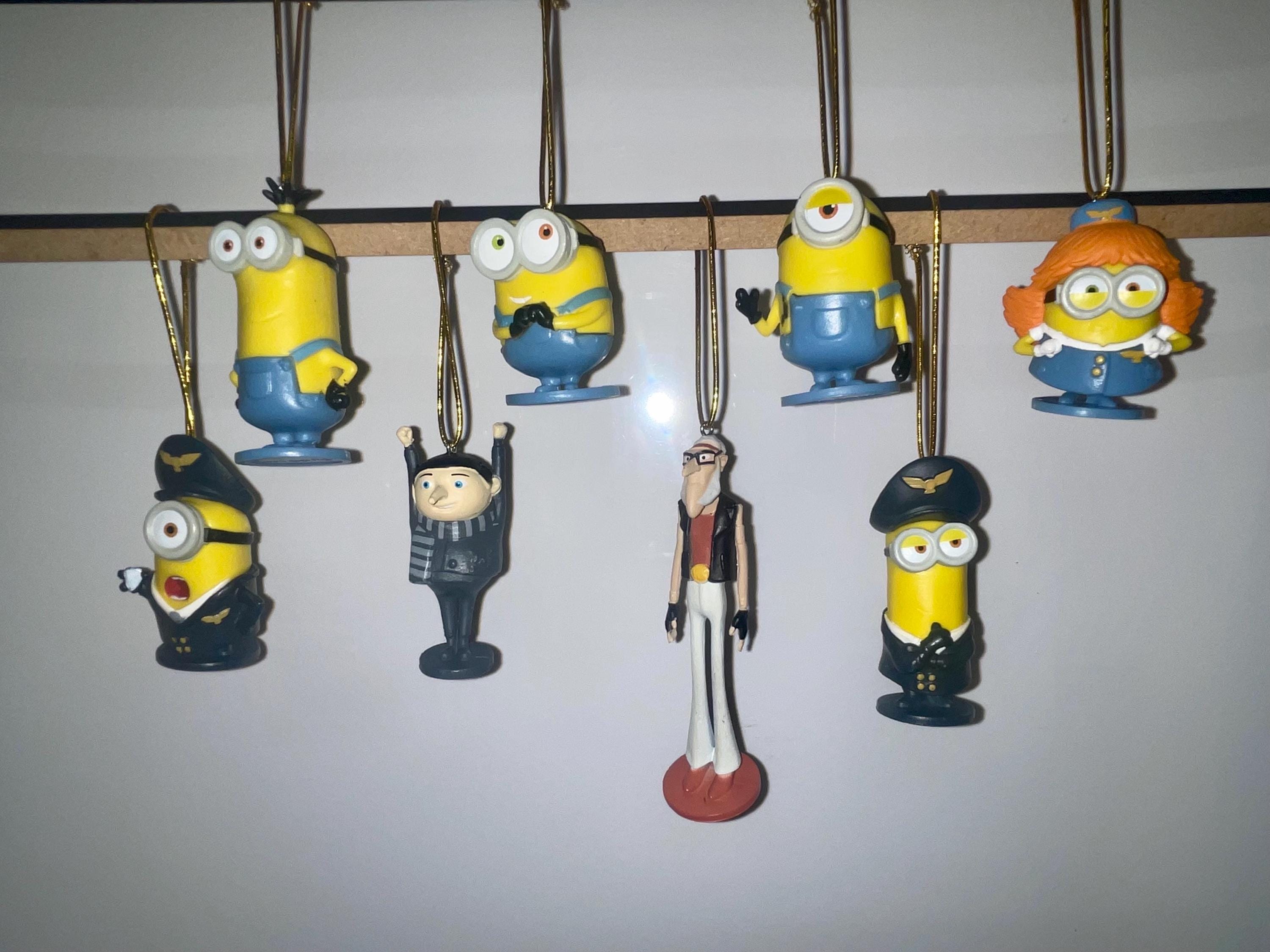 Minions the Rise of Gru Set of 8 Childrens Characters Christmas Tree ...