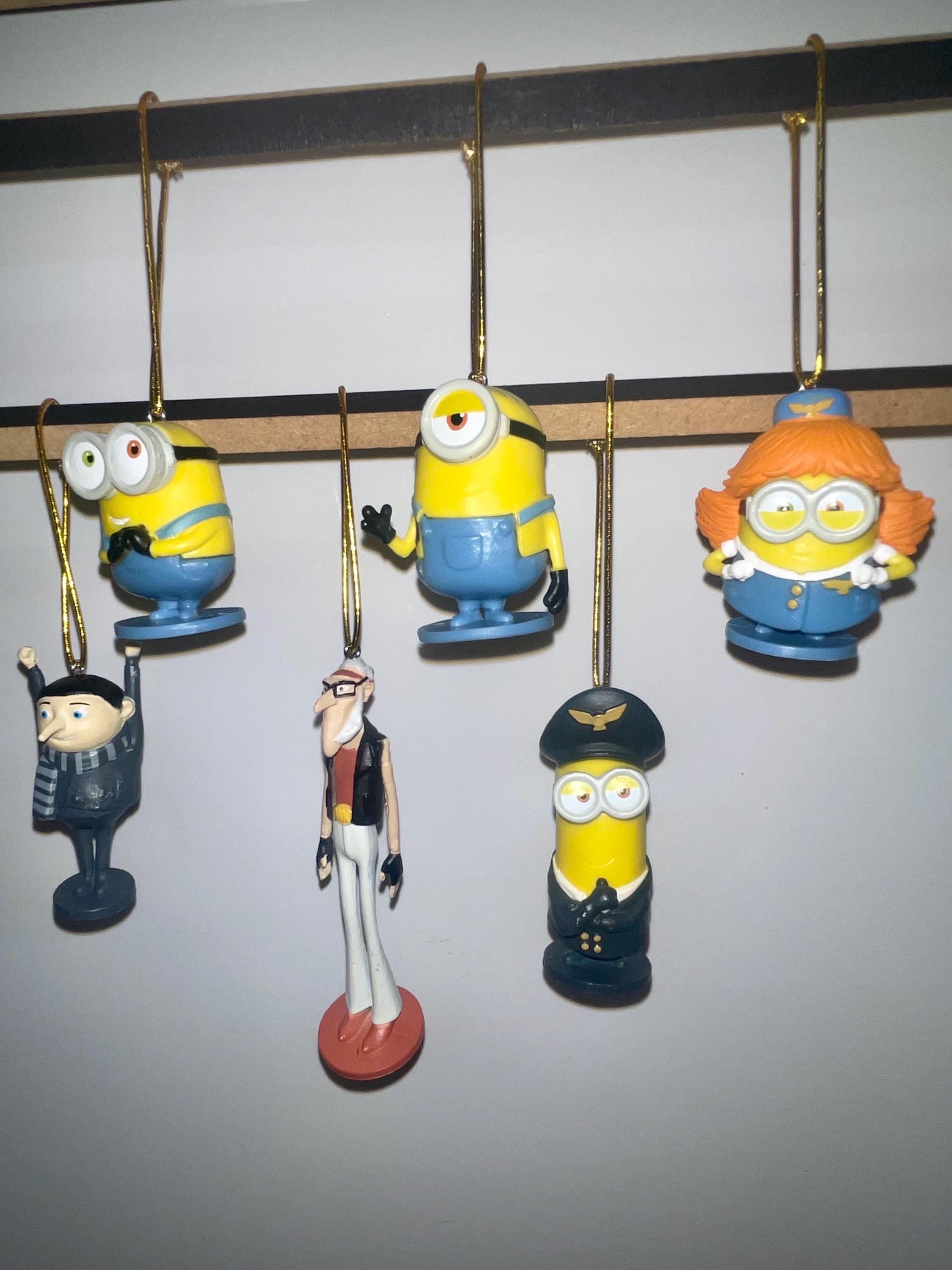 Minions the Rise of Gru Set of 8 Childrens Characters Christmas Tree ...