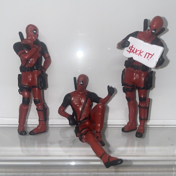 Deadpool Cake Topper - Etsy