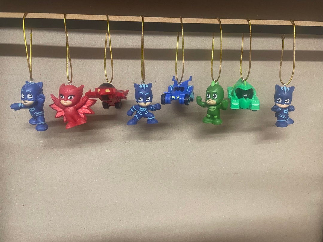 PJ MASKS Set of 8 Childrens Characters Christmas Tree - Etsy