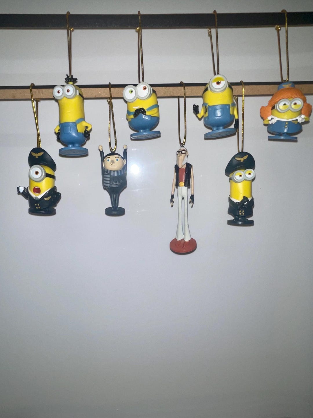 Minions the Rise of Gru Set of 8 Childrens Characters Christmas Tree ...