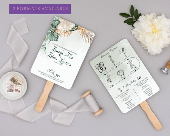 African Traditional Wedding Programs African Traditional Wedding