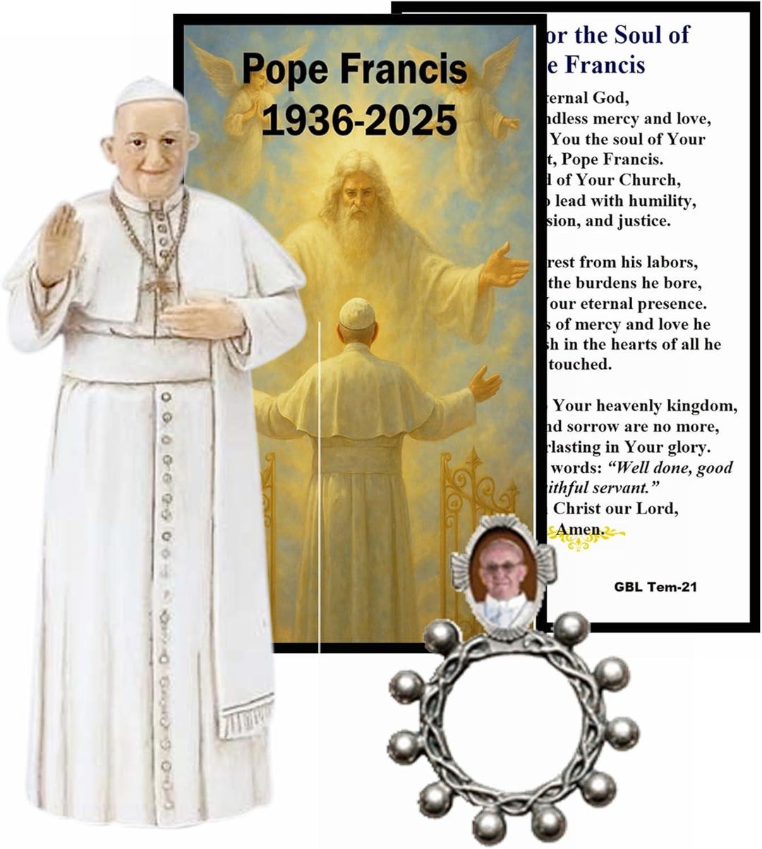 Pope Francis Collectors Item the Pope of the People Statue Includes ...