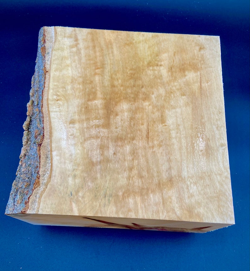 Flame Box Elder Burl Bowl Blank - Etsy