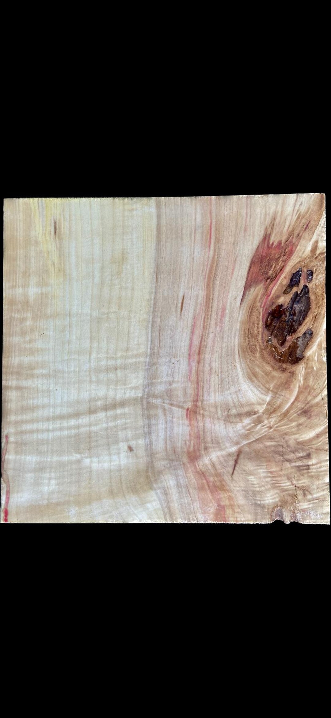 Flaming Box Elder Blank - Etsy
