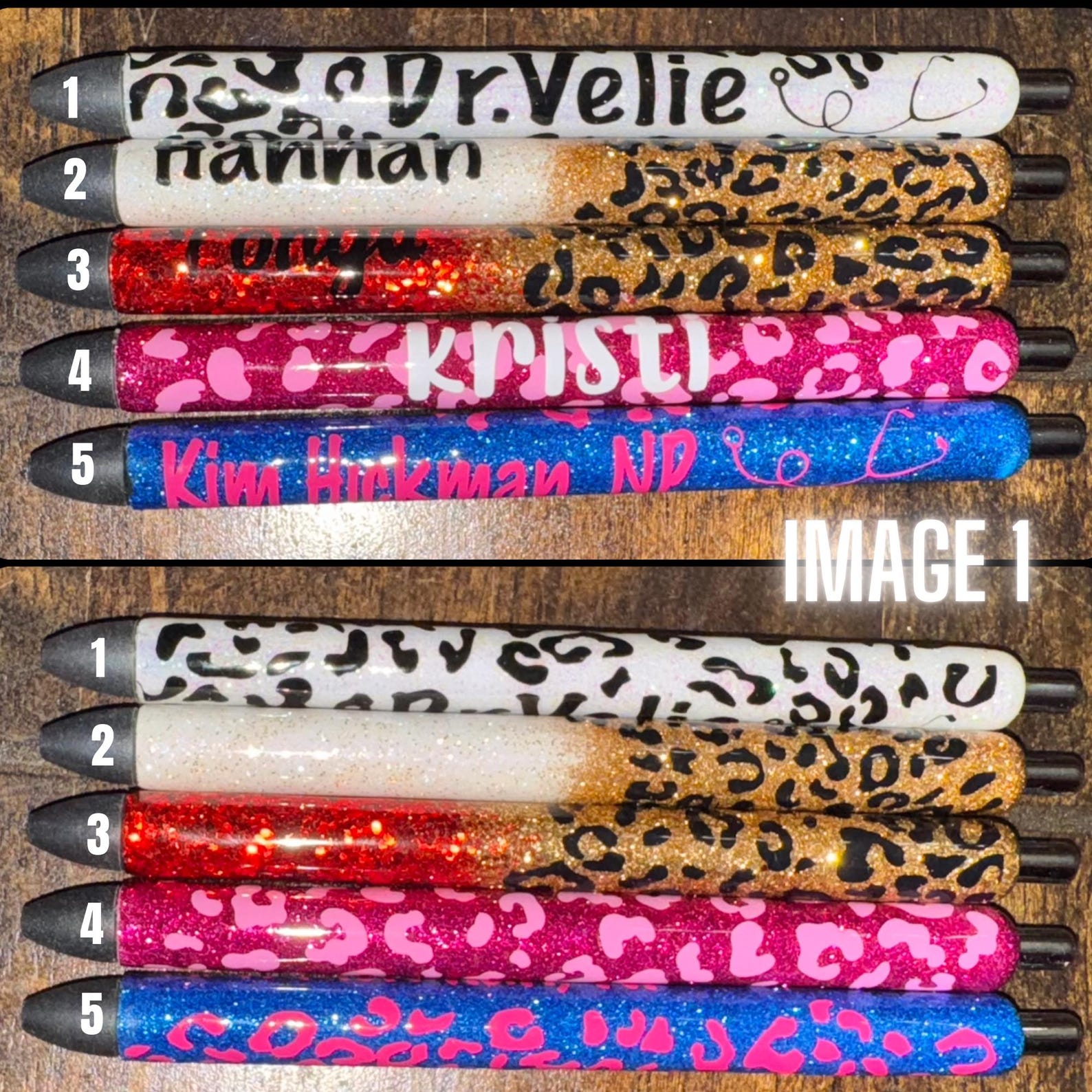 Custom Glitter Pens, Glitter Epoxy Pen, Resin Pens, Customizable Pen - Etsy
