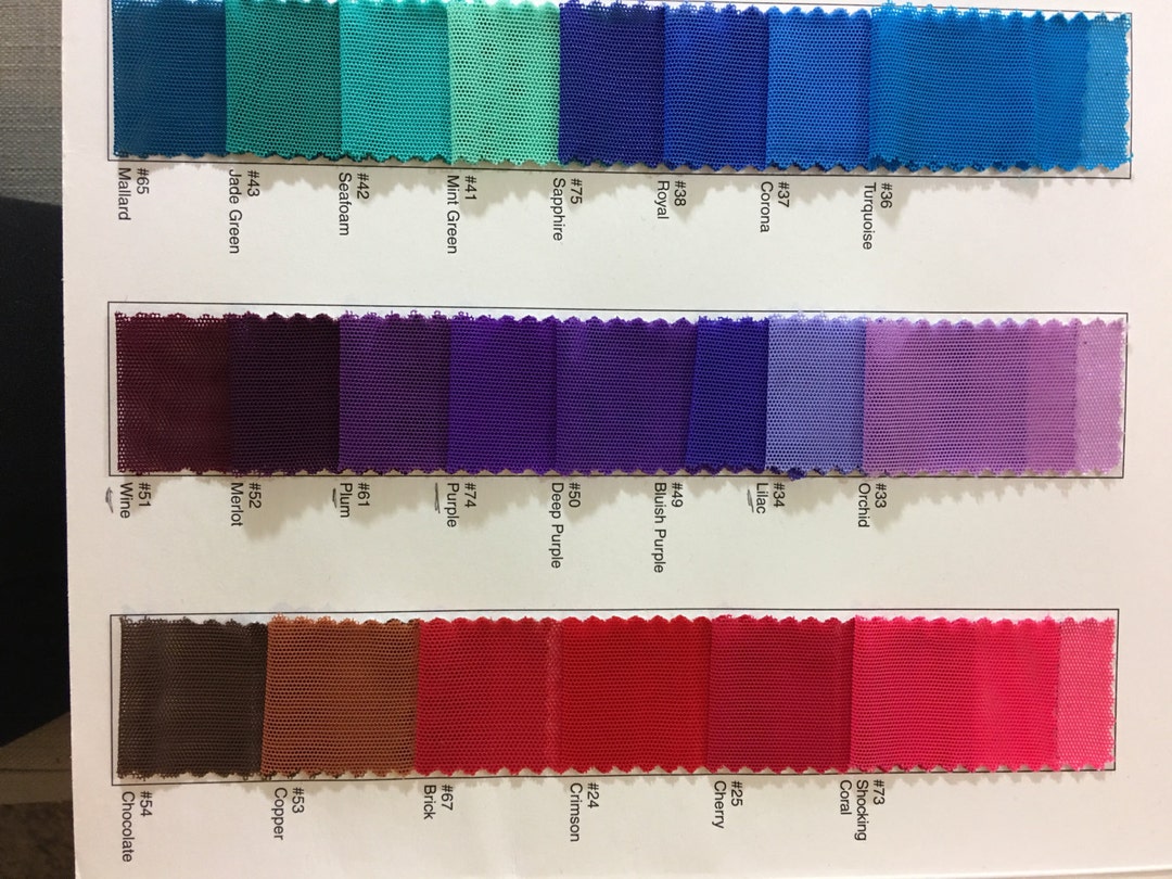 Order Fabric Color Swatch - Etsy