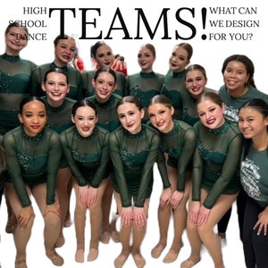 Team Dance Costume, High School Dance Costume, Lyrical Dance Costume ...