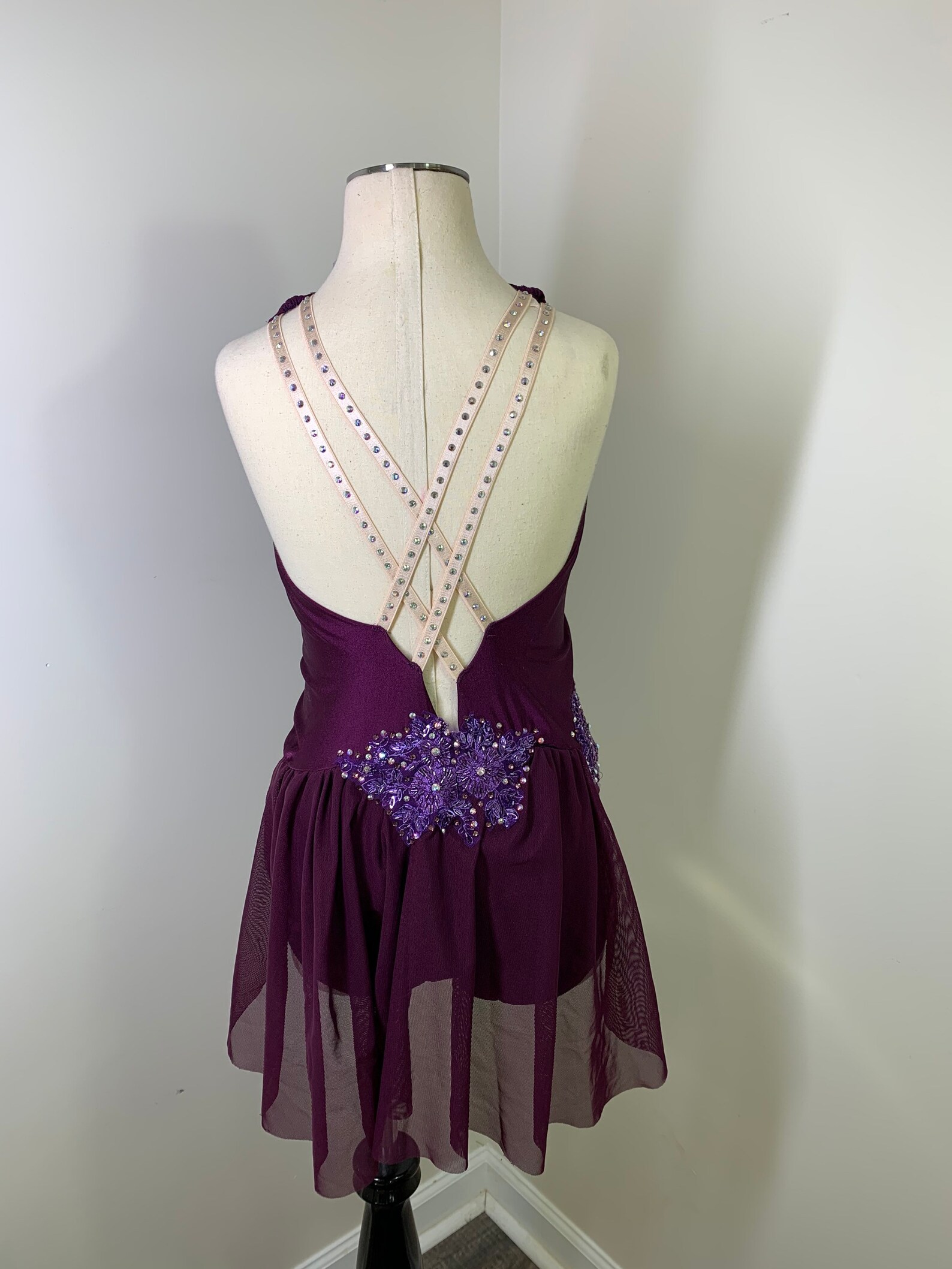 Custom Modified Halter Dance Costume Custom Dance Design | Etsy