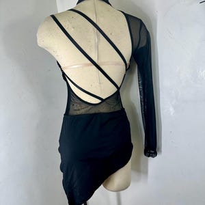 Contemporary Dance Base, Custom Dance Costume , Black Dance Costume ...